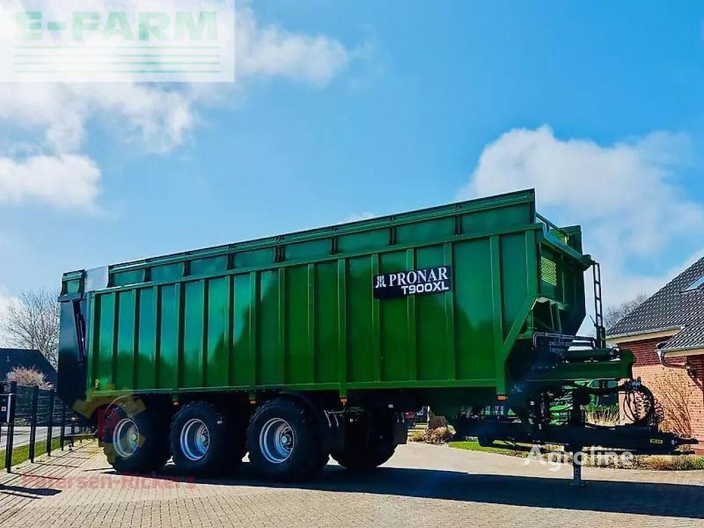 Pronar t 900 xl 710/50-r26.5 bkt - abschiebewagen - 62m³ sonderpreis - traktorska prikolica
