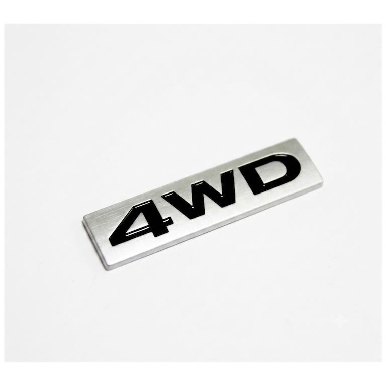 3D Natpis 4WD – 3575
