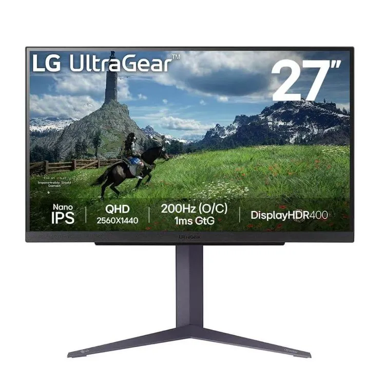 LG UltraGear 27" IPS 27GS85Q-B Monitor