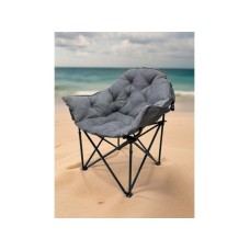 Bolzz Sklopiva stolica za kampovanje RELAX GRAY