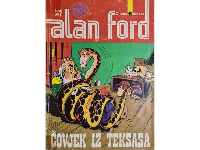 Alan Ford -br. 291 Čovjek iz Teksasa