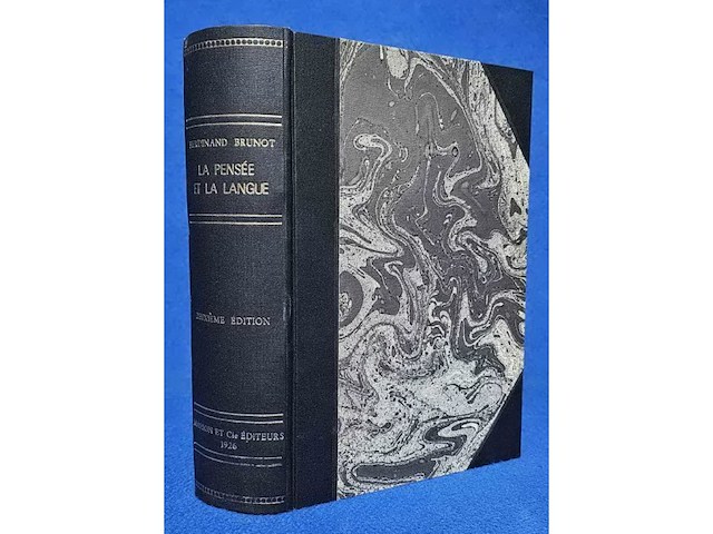La Pensée et la Langue - Ferdinand Brunot