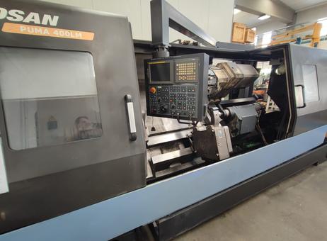 Моторизовани-тоцара DOOSAN 400 LM | CNC Fanuc