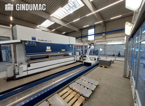 TRUMPF TRUBEND CELL 5000 са TRUMPF TruBend 5170 и CNC presa za savijanje Bend Master 60