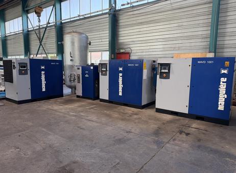 Set kompresora, sušač, rezervoar MAUGUIERE MAVD 1001 75 KW