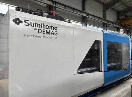 Električna mašina za injekciono prešanje DEMAG 1000T EL EXIS SP MULTI 4200 H