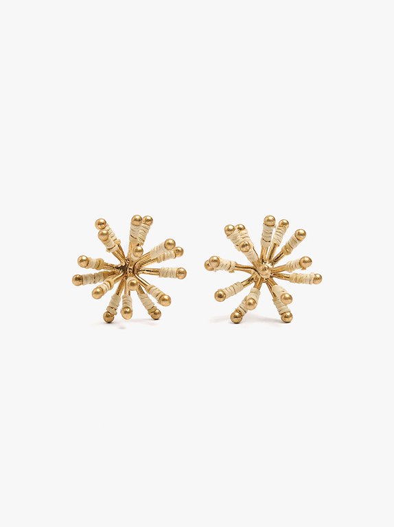 MAXI EARRINGS WITH SEA URCHIN