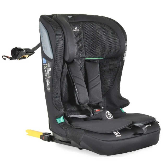 Cangaroo iDrive i-Size auto sedište 76-150cm Isofix Phantom Black