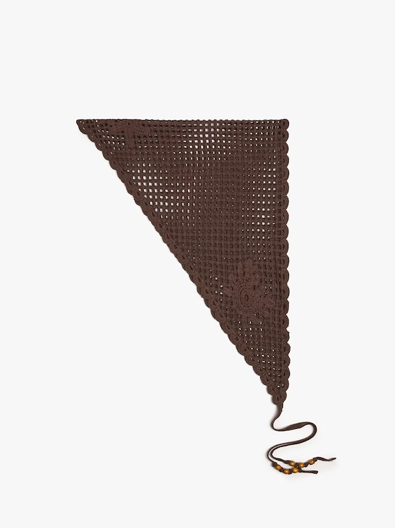 CROCHET BANDANA 100% COTTON