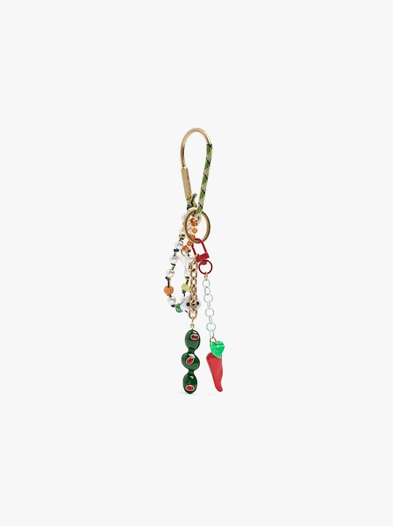 KEYCHAIN CHARM THE DIRTY MARTINI - THE RECIPE BOOK