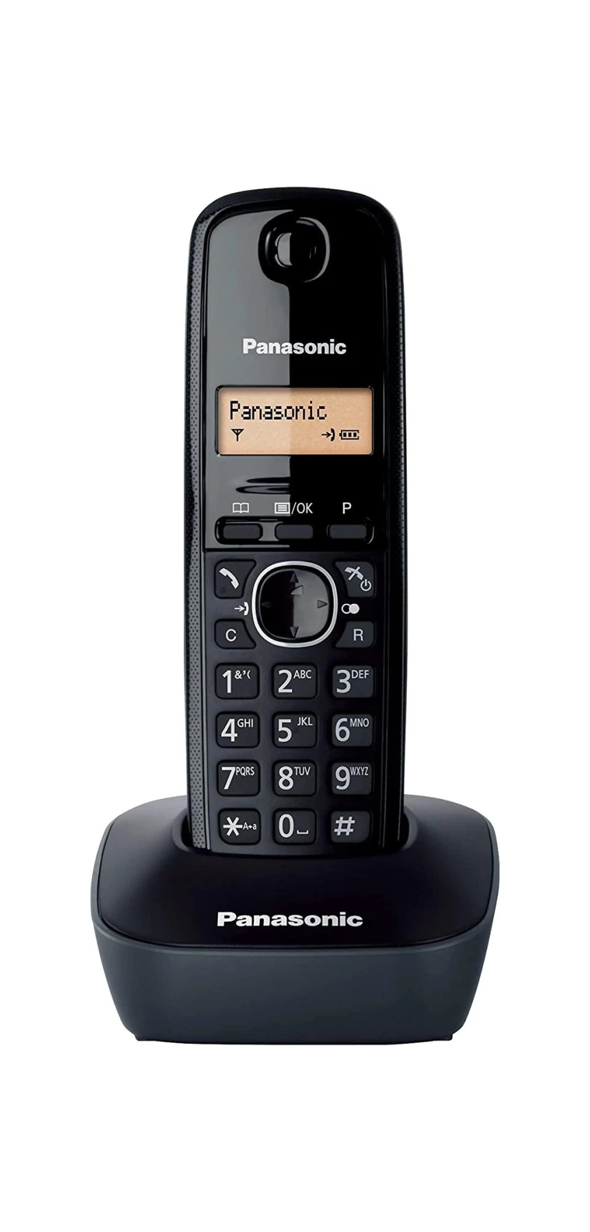 Bežični telefon Panasonic KX-TG1611SPH crni