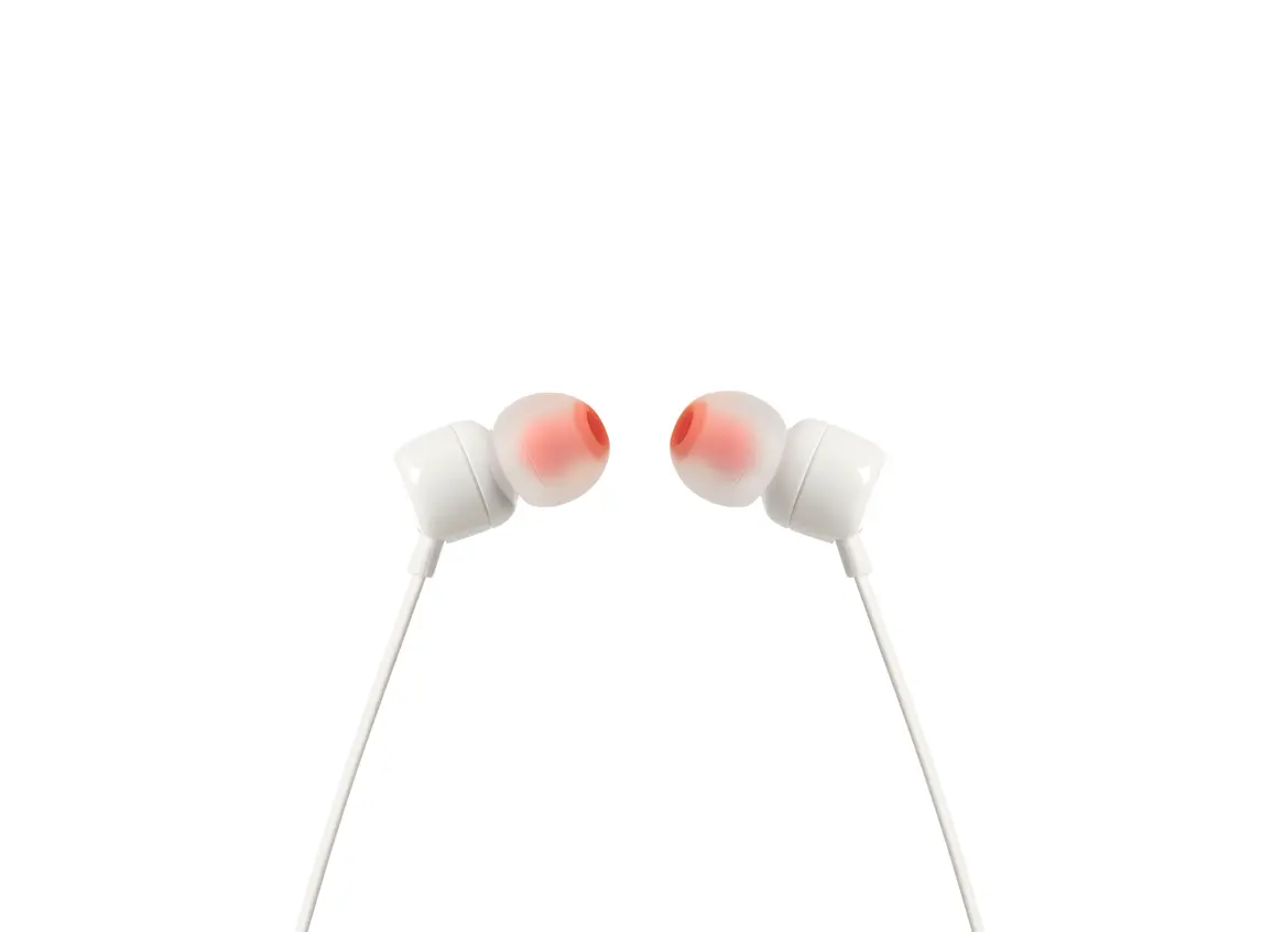 JBL žičane slušalice T110 bele