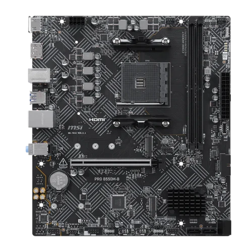 MSI PRO B550M-B DDR4 LGA AM5 Micro ATX Matična ploča