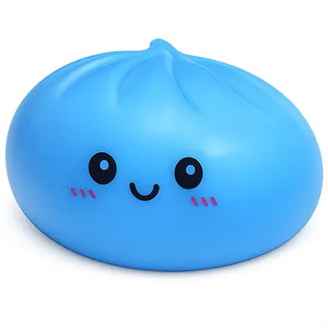 KAWAII DUMPLING SQUISHY STRESS RELIEF TOY - BLUE