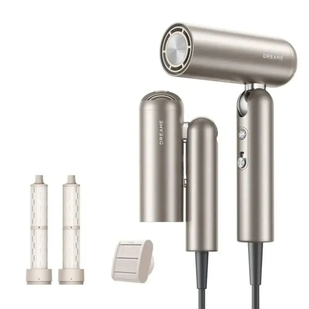 Dreame Fen za kosu Pocket Pro Titanium, Zlatne boje