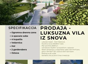 Prodaja Vila - Beograd, Sopot: Mali Požarevac