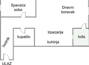 Prodaja Stan - Beograd, Novi Beograd: Ledine