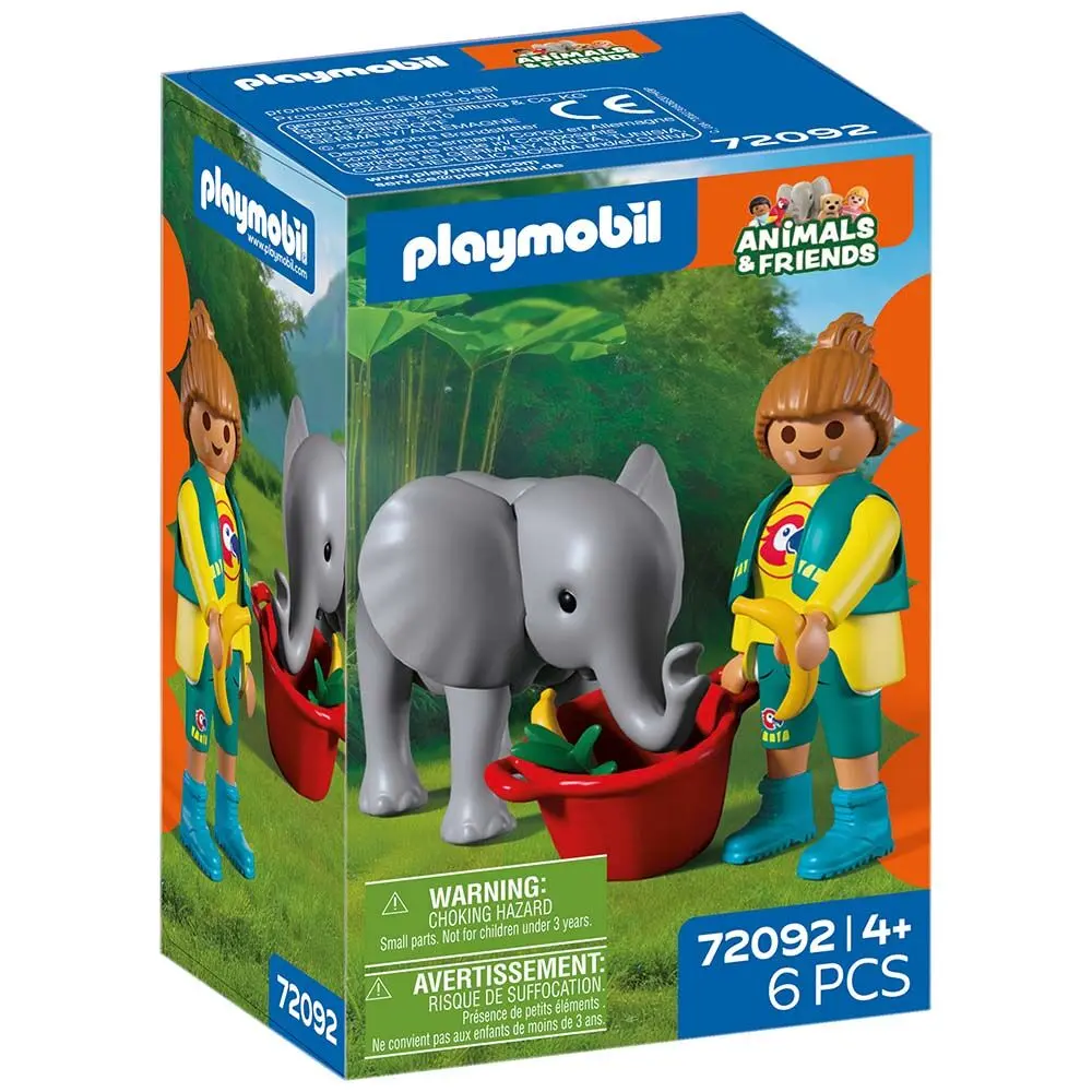Playmobil Hranjenje slončeta Animals&Friends