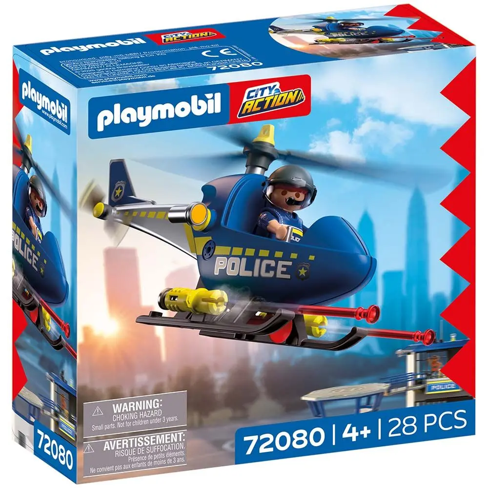 Playmobil Policijiski helikopter City action