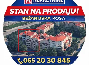 Prodaja Stan - Beograd, Novi Beograd: Bežanijska kosa