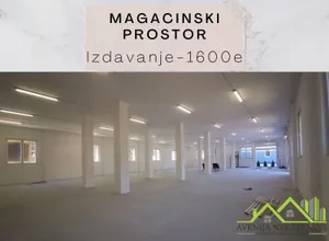 Izdavanje Magacin - Beograd, Palilula: Padinska Skela - Dunavac