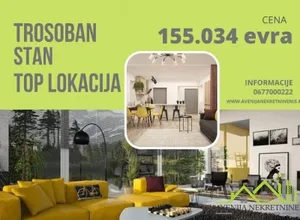 Prodaja Stan - Niš, Medijana: Bulevar Nemanjića - Dom zdravlja - Bulevar zona III