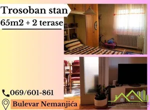 Prodaja Stan - Niš, Medijana: Bulevar Nemanjića - Dom zdravlja - Bulevar zona III