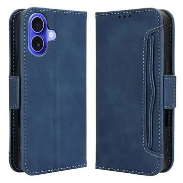 IPHONE 16 CARDHOLDER WALLET CASE - BLUE