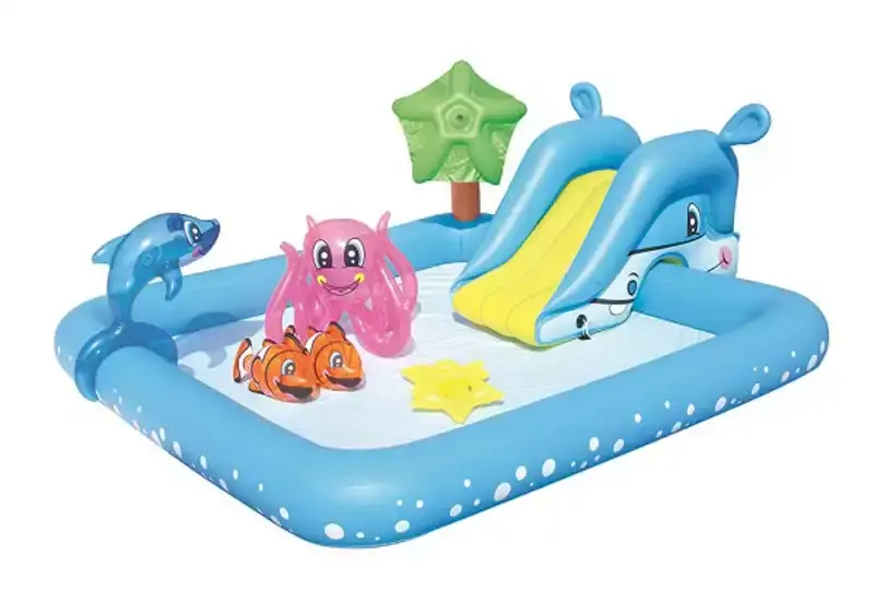 BESTWAY Dečiji bazen Fantastic Aquarium Play Pool 239x206x86cm plavi