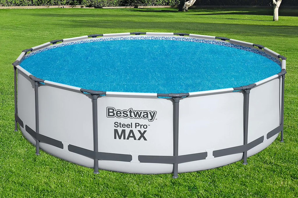Bestway Solarni prekrivač za bazen 58252, 427cm, Beli
