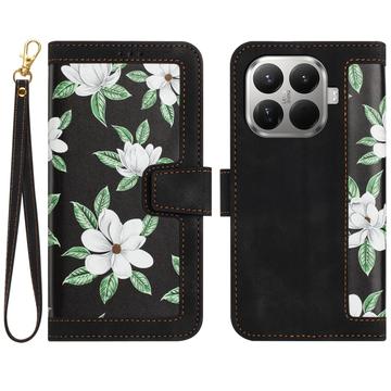 XIAOMI 17T FLORAL WALLET CASE WITH CARD SLOTS