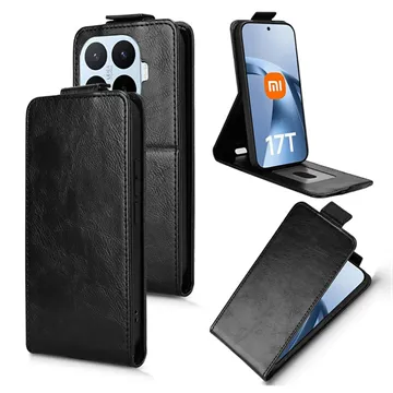 XIAOMI 17T VERTICAL FLIP CASE WITH STAND