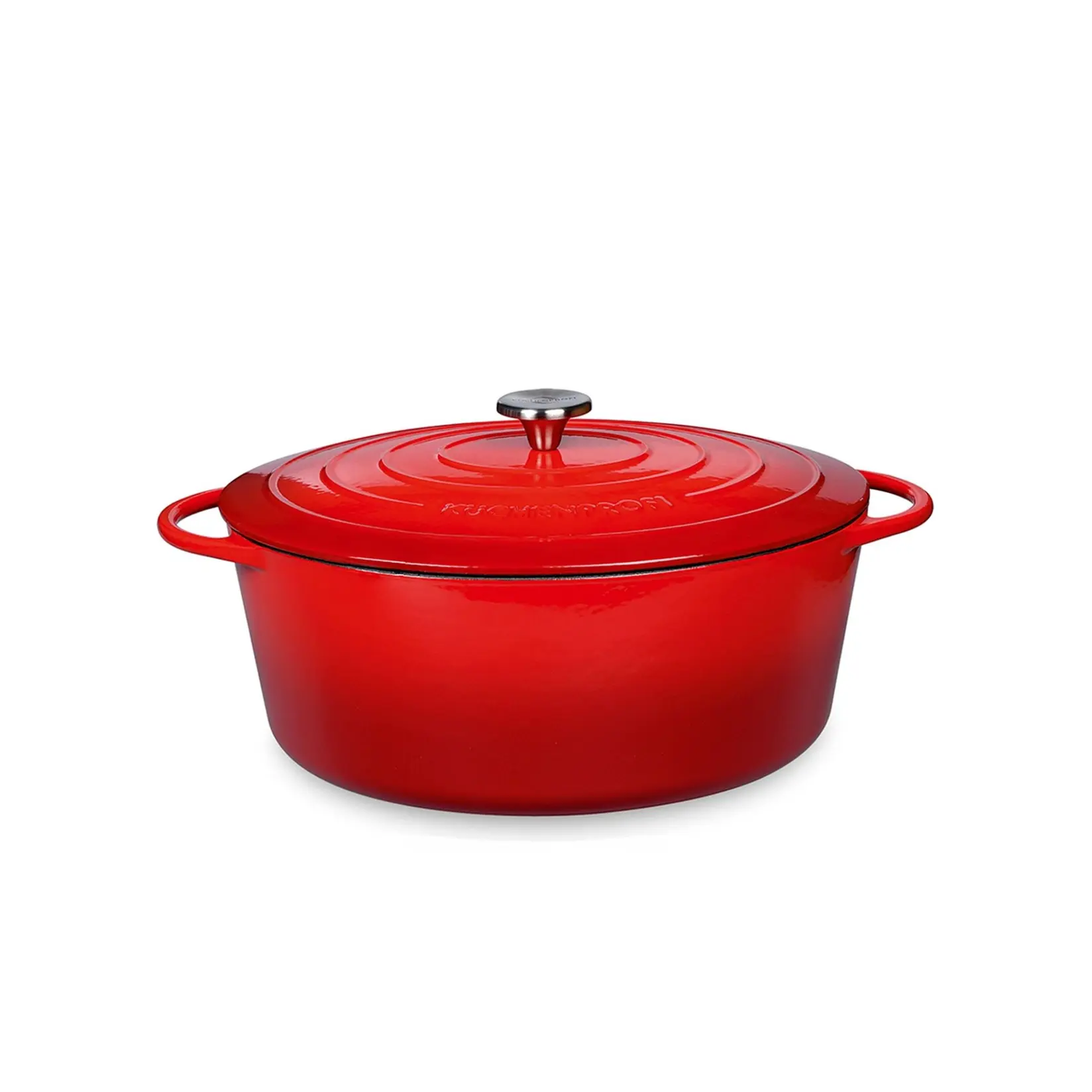 KÜCHENPROFI Pekač ovalni Provence, 33 cm, Crvena