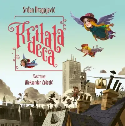 Slikovnica Krilata deca - mek povez