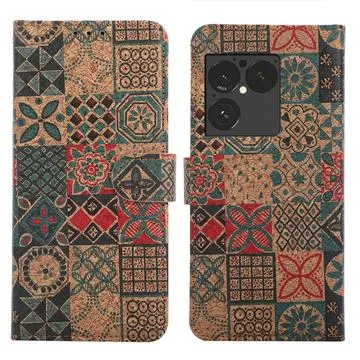 SONY XPERIA 1 VIII BOHEMIAN WALLET CASE - PETALS