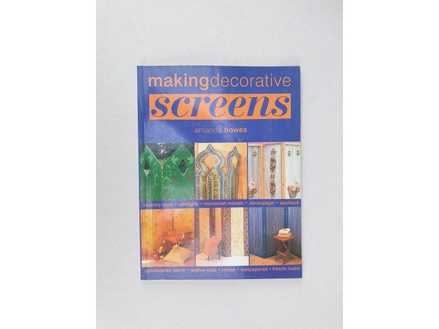 Making Decorative Screens - Amanda Howes