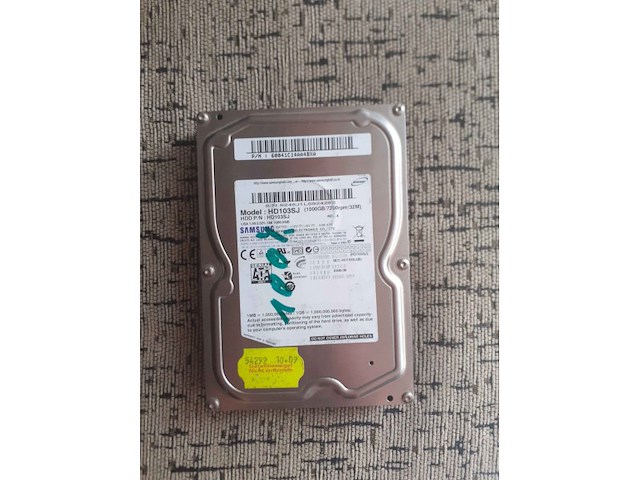 SAMSUNG 1tb HDD 100%/100%