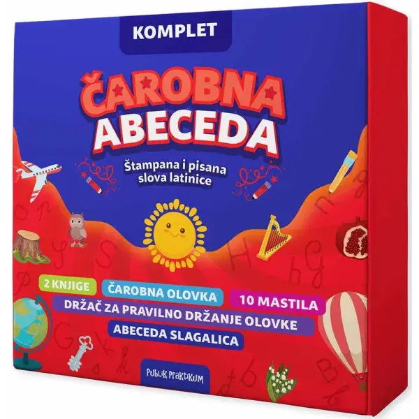 Komplet knjiga Čarobna abeceda
