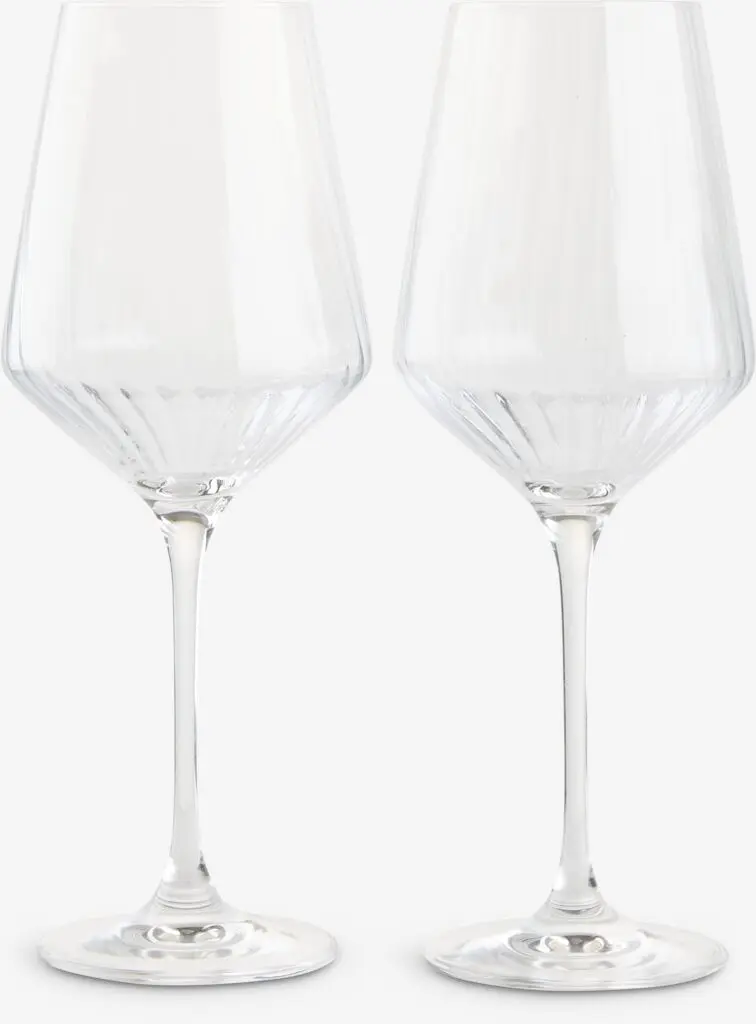 Čaša za vino Aurora, 24 cm, 43 cl, 2 komada, providna
