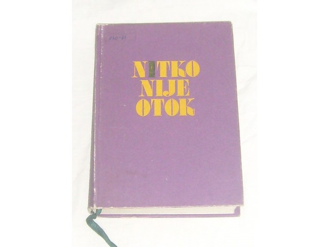 J. M. Simmel - NITKO NIJE OTOK I