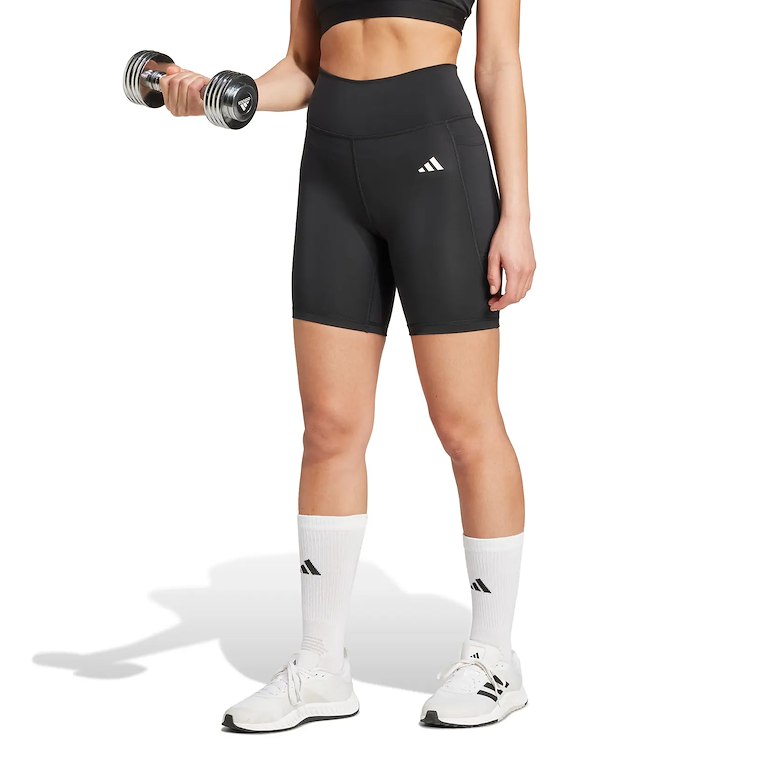Adidas Ženske biciklističke helanke Opt Ess St 7In, IT2281, Crne