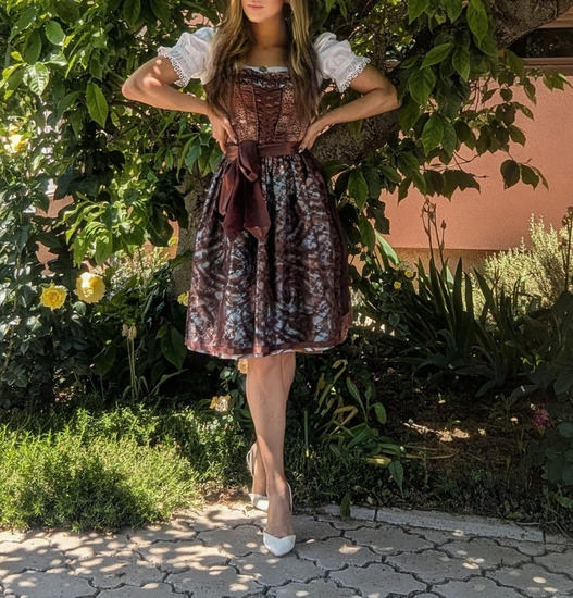 Dirndl tigrasta haljina, vel. 34