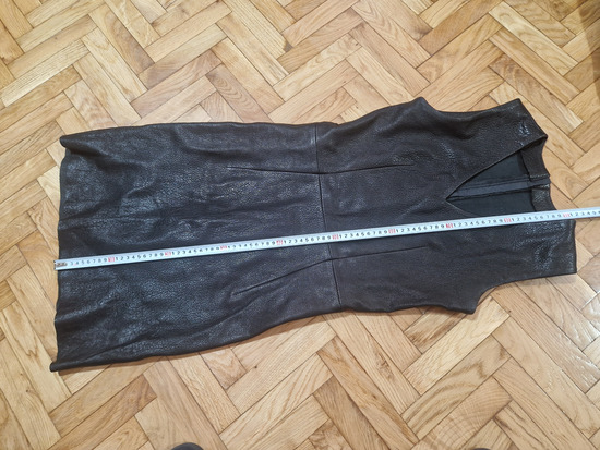 MONA haljina od prirodne koze kao nova S
