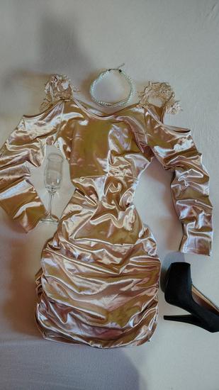 Lady Dress elegantna svečana haljina od satena