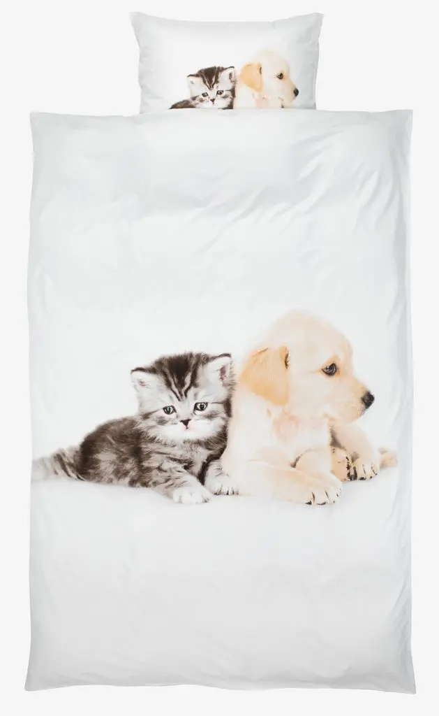 Dečiјi set posteljine Aurora 140x200, beli