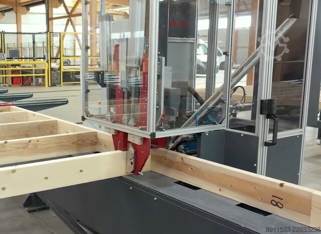 Poluautomatska mašina za savijanje armaturnih šipki
GS INDUSTRIE Cadreuse ossature bois
