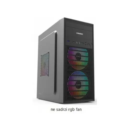 BC GROUP Desktop računar, Ryzen 5 3400G, 8GB/256GB, Win 11 Pro, Crni