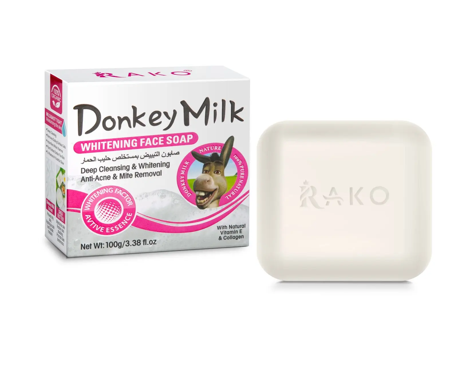 Wax Natural Sapun Magareće mleko, 100g