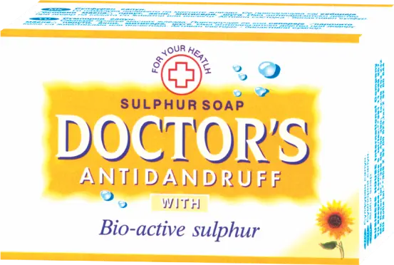 DOCTOR'S sapun sa sumporom ANTIDANDRUFF , 100g