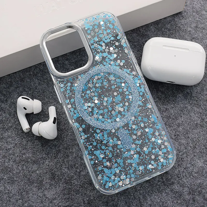 Maska za iPhone 17 Mag Case Glue plava